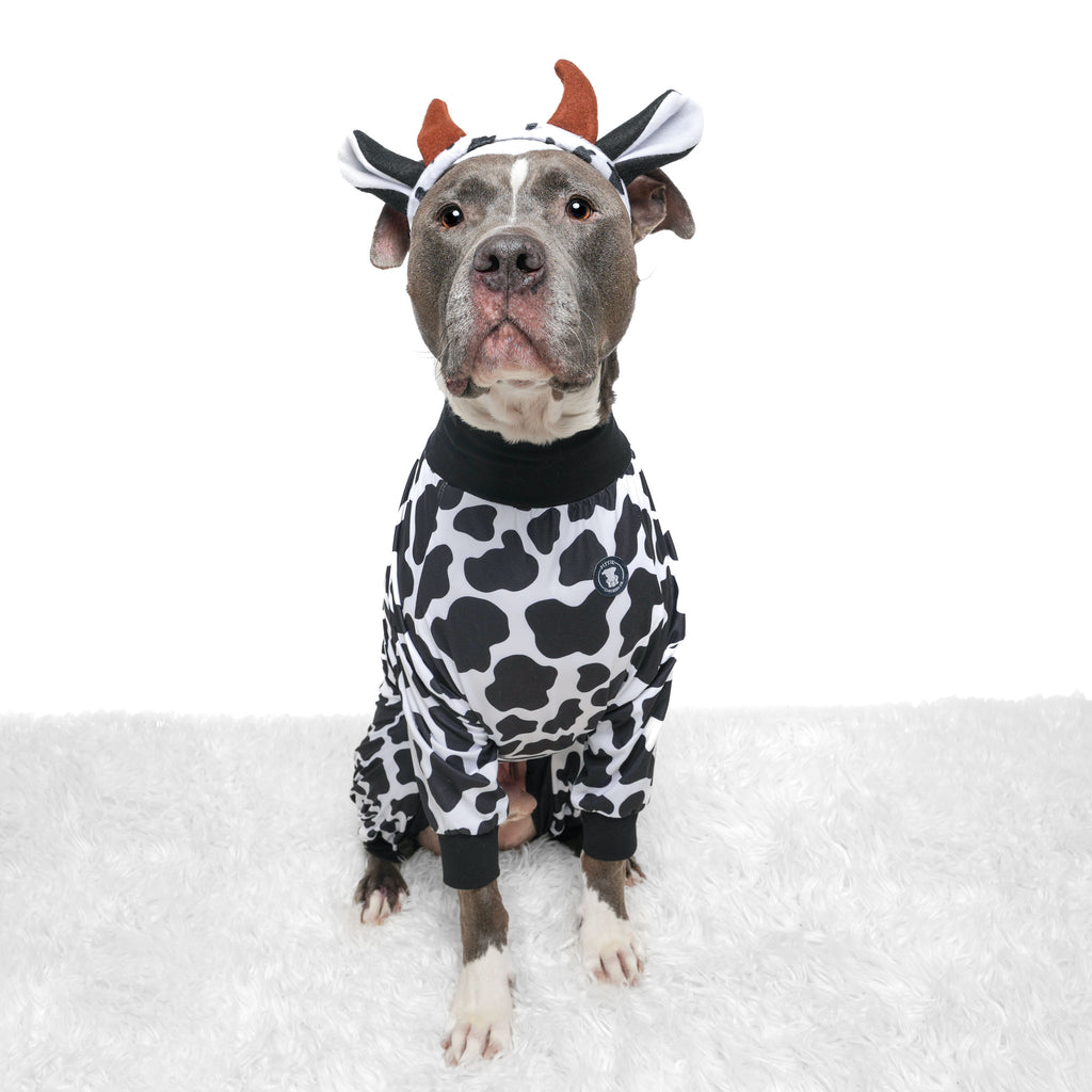 In a Moo'd Pitbull Pajamas – Pittie Clothing Co.